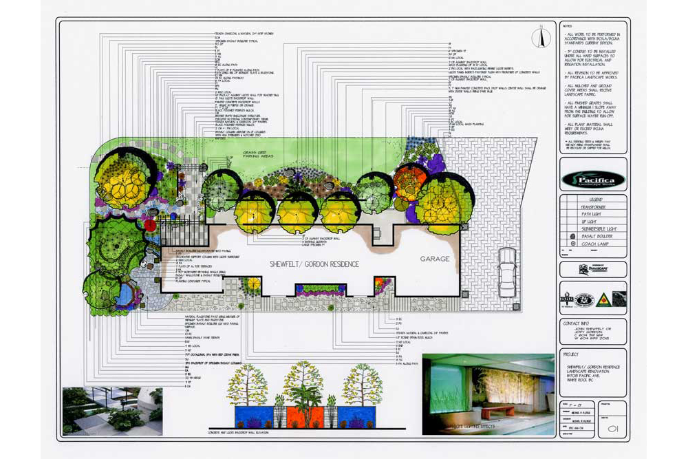 whiterock streetscape by Pacifica Landscape Works